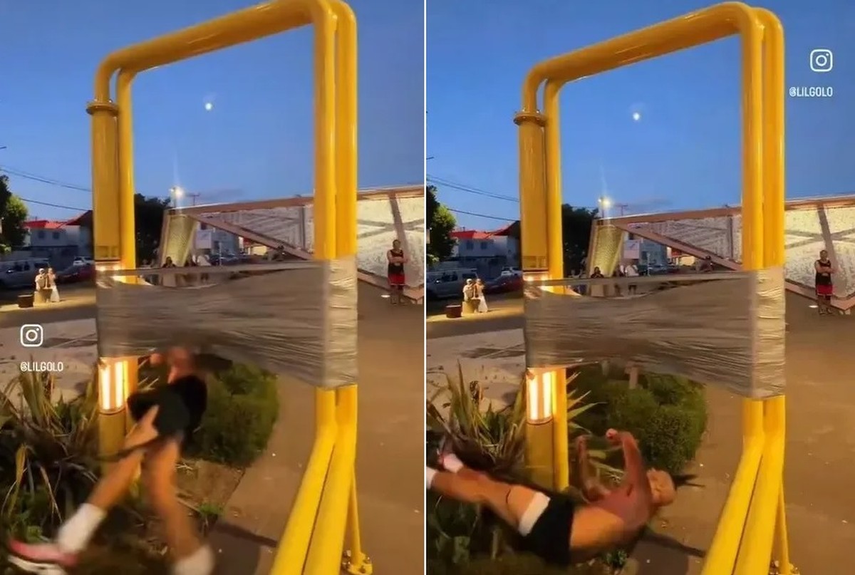 Influencer acaba 'nocauteado' e hospitalizado após tentar atravessar ...