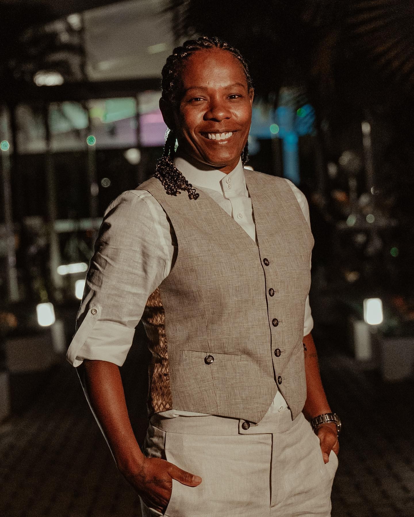 Comentarista da Copa, Formiga se casou 'de bermuda e bicicleta' com ...