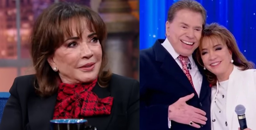 Antes de ficarem juntos, Silvio Santos foi padrinho de casamento de ...