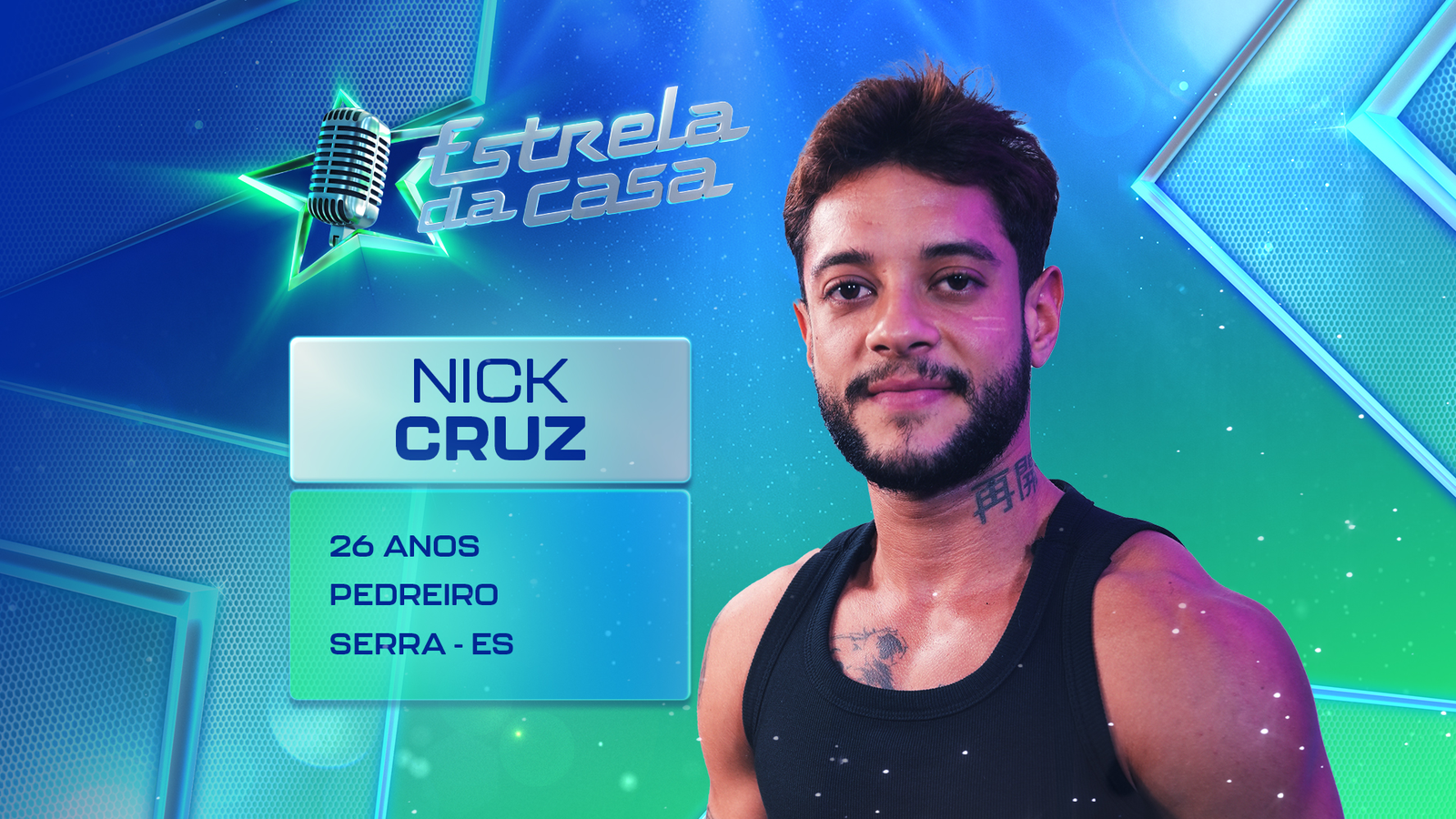 Nick Cruz, do 'Estrela da Casa', celebra mastectomia: 'Como se eu ...