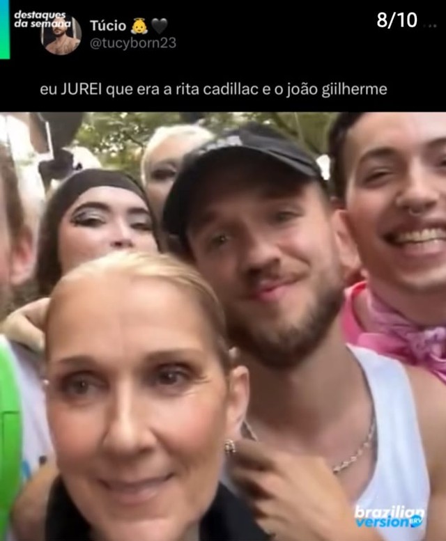 Rita Cadillac vira meme comparada a Céline Dion e diz o que cantaria ...