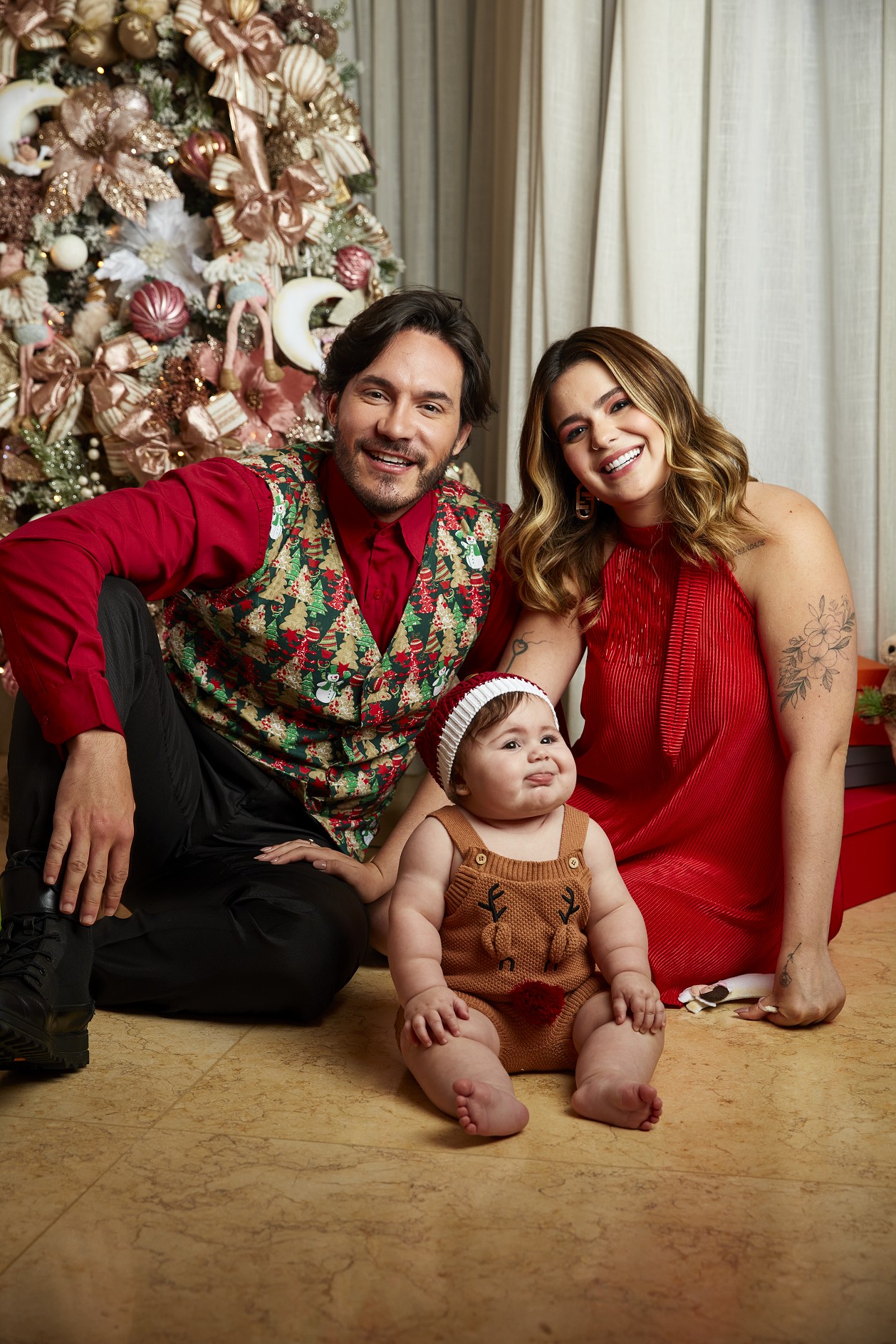 Viih Tube e Eliezer celebram o primeiro Natal de Lua, criam tradições e ...