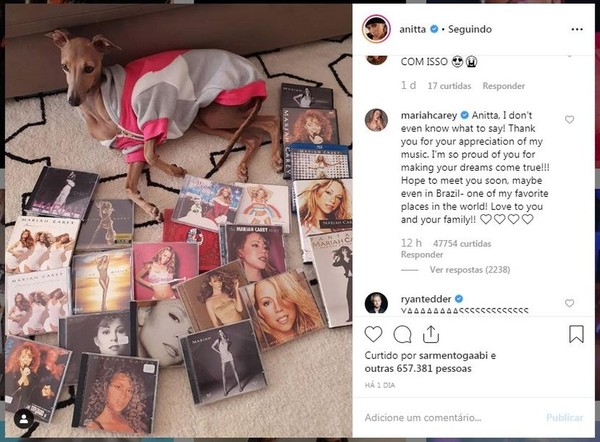 Anitta posta nova foto e fãs reparam no porta retrato escolhido para o ...