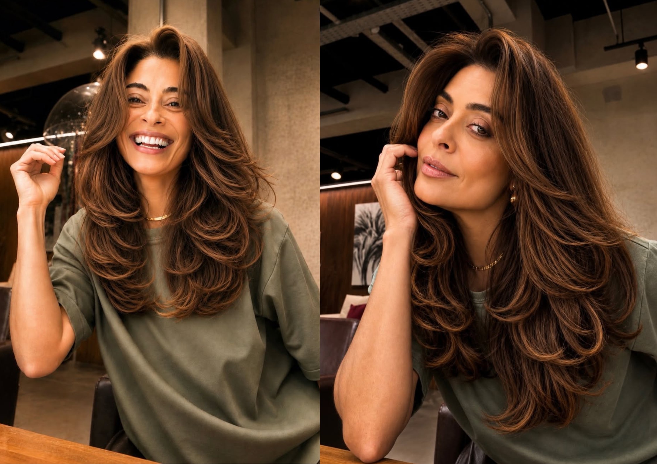 Juliana Paes renova visual com hairstylist de famosas: 'Luxo sem ...