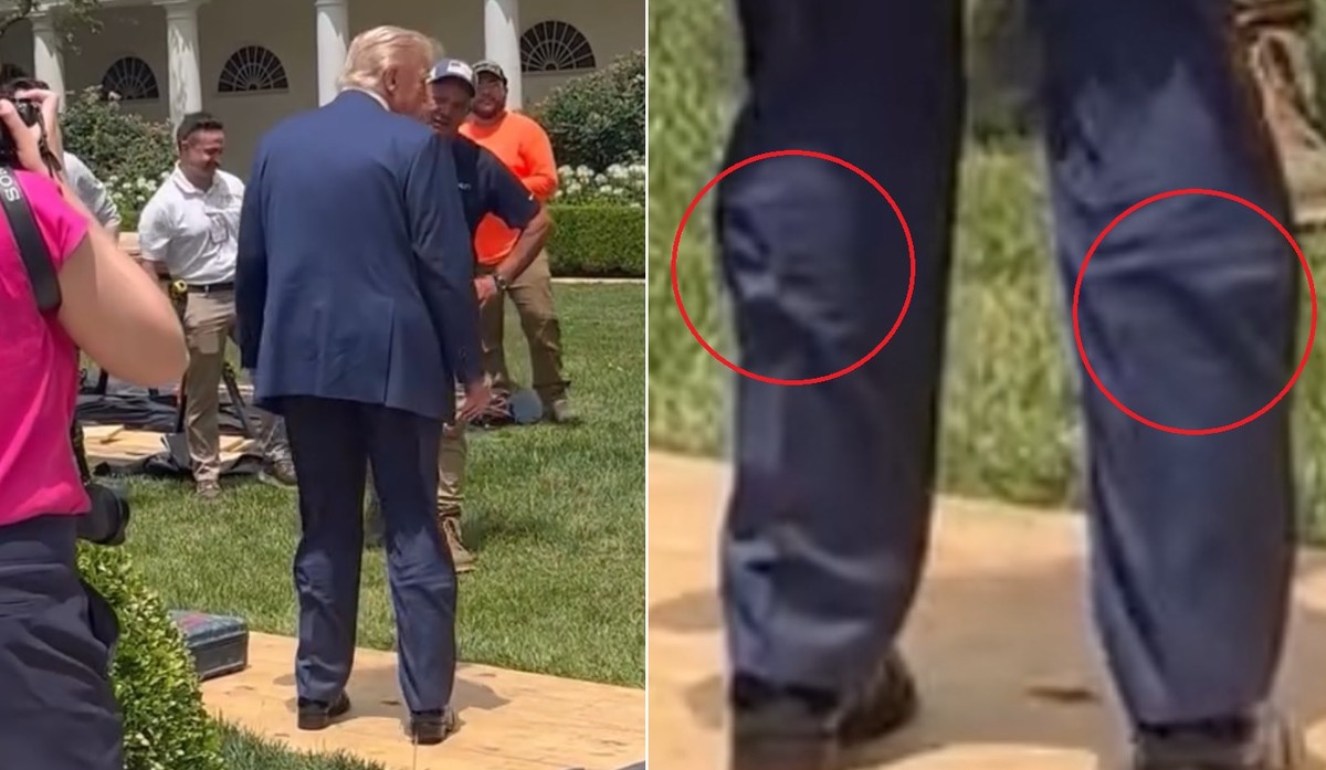 Volume 'estranho' na calça de Trump leva a teorias sobre 'problema de ...