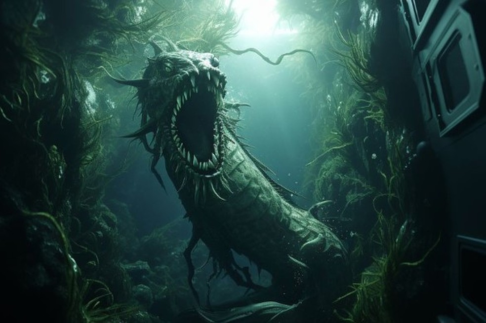 O Monstro Gigante Da Nevoa Vem Monstro... Kkkkk YouTube