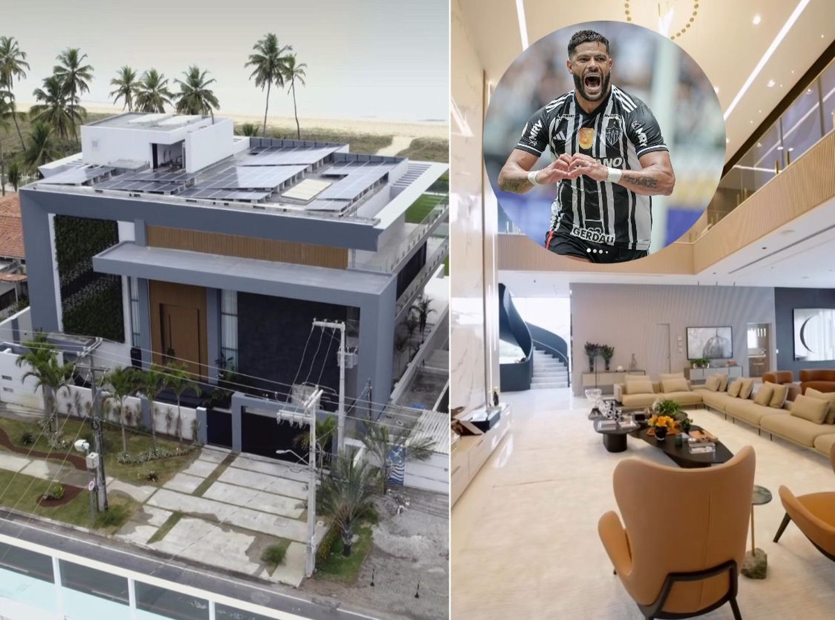 David Brazil faz tour pela nova mansão de R$ 6 milhões de Hulk Paraíba ...