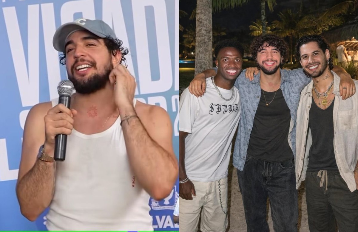 Nattan se defende após foto polêmica de Vini Jr. e Zé Felipe, e término ...