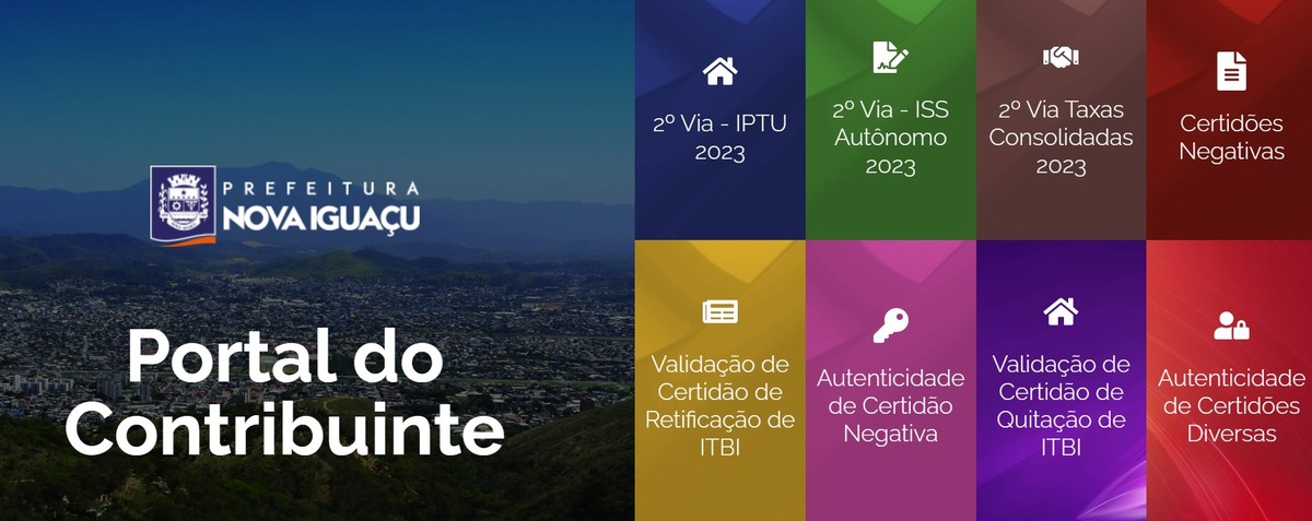 Nova Iguaçu distribui e-cartas do IPTU 2024