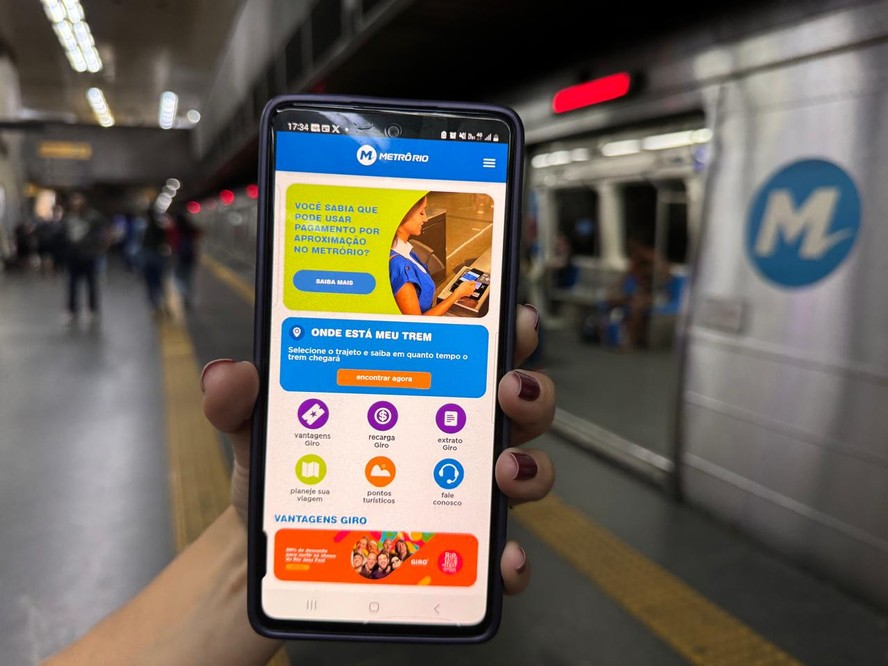 MetrôRio cria aplicativo para passageiros acompanharem serviços da ...