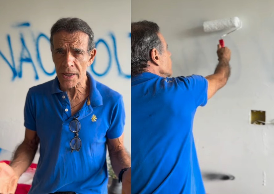 Mário Gomes se arrepende de pichar mansão de onde foi despejado ...