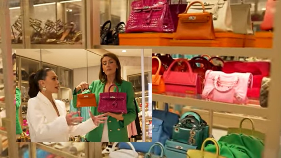 Uma das maiores compradoras de Birkin no Brasil, Flavia Pavaneli nem ...