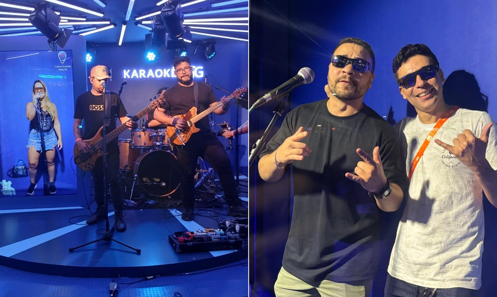 Caraoquê faz sucesso no Rock in Rio com anônimos buscando seus minutos ...