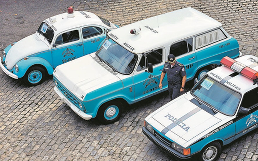 Viaturas usadas pelas polícias Civil e Militar entre os anos 70 e 90 ...