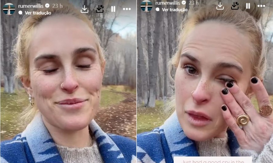 Filha de Bruce Willis e Demi Moore chora em vídeo e desabafa sobre ser ...