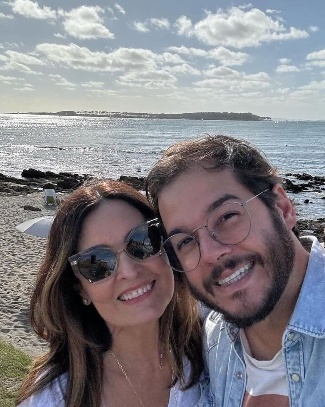 Fátima Bernardes e Túlio Gadelha celebram sete anos de namoro: 'Tempo ...