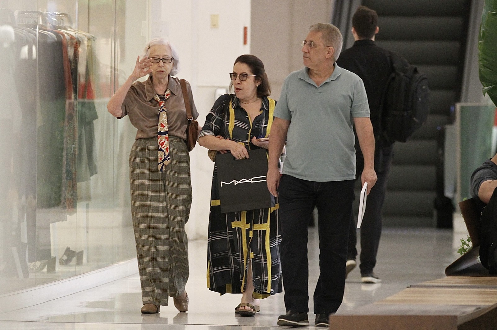 Cena de novela! Fernanda Montenegro encontra Caetano Veloso em dia de ...