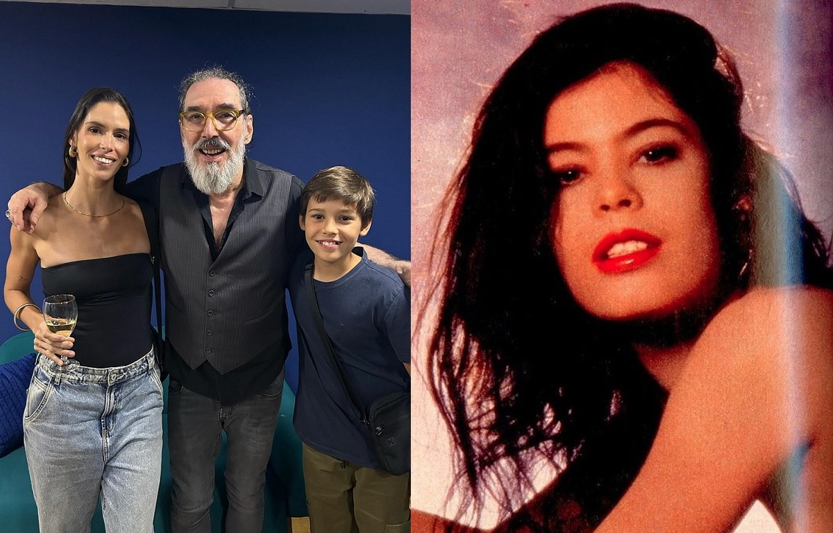 Lobão surge em foto rara com filha que teve com ex-modelo, que morreu ...