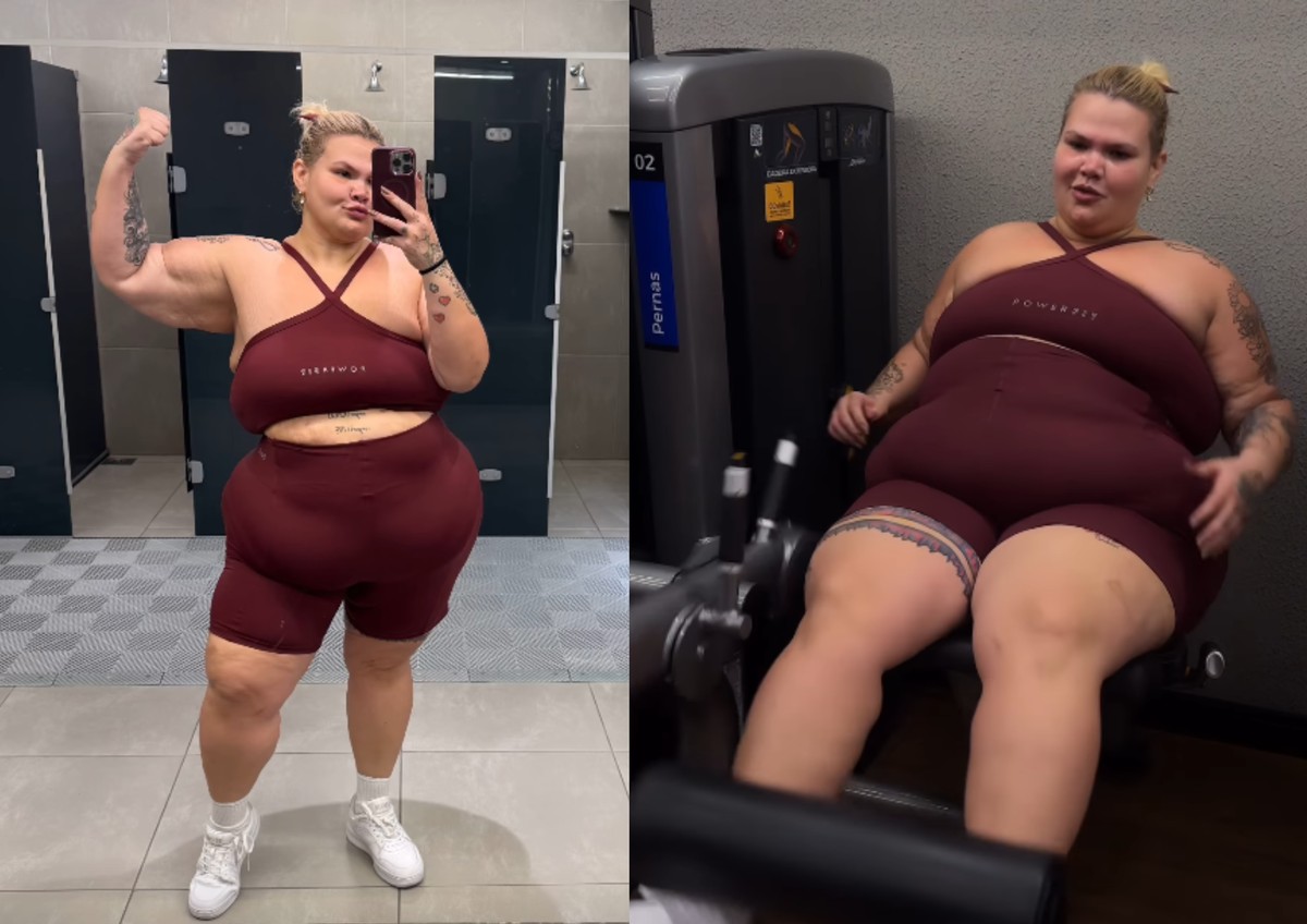 Thais Carla nega querer se encaixar em 'padrões' após bariátrica e perder 52kg: 'Autoestima não ...
