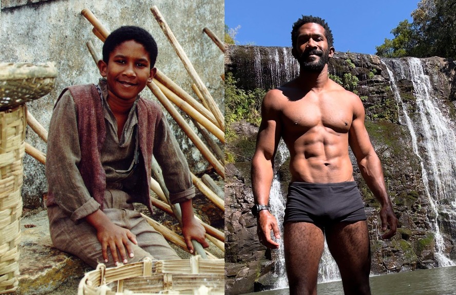 Ex-ator mirim impressiona seguidores ao exibir músculos em foto na cachoeira