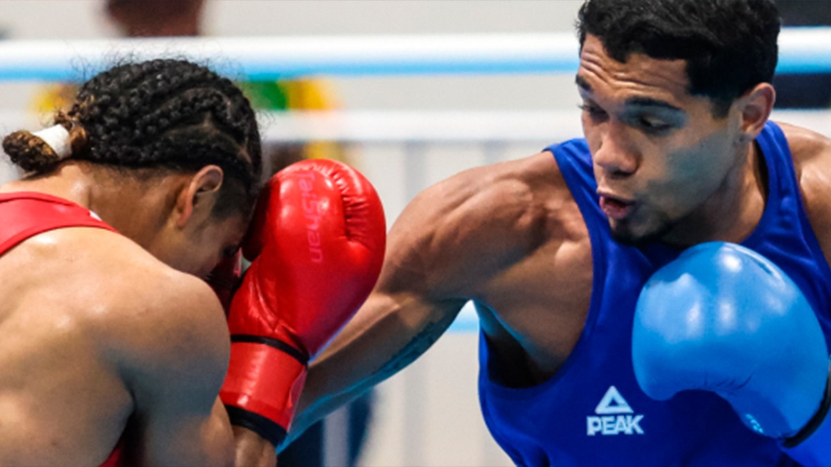 Luiz Gabriel Bolinha vence primeira luta do boxe brasileiro no Pan ...