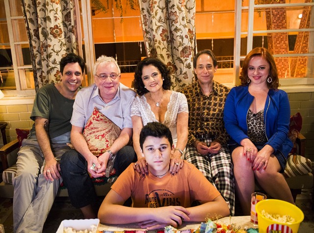 Bebel e Tuco de 'A grande Família', Guta Stresser e Lucio Mauro Filho ...