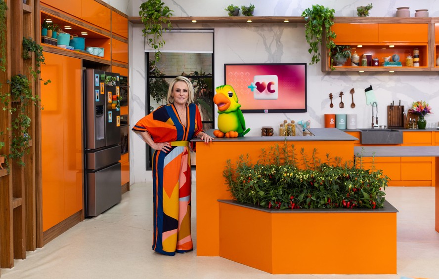 Ana Maria Braga estreia novo cenário do ‘Mais você’ na volta das férias ...