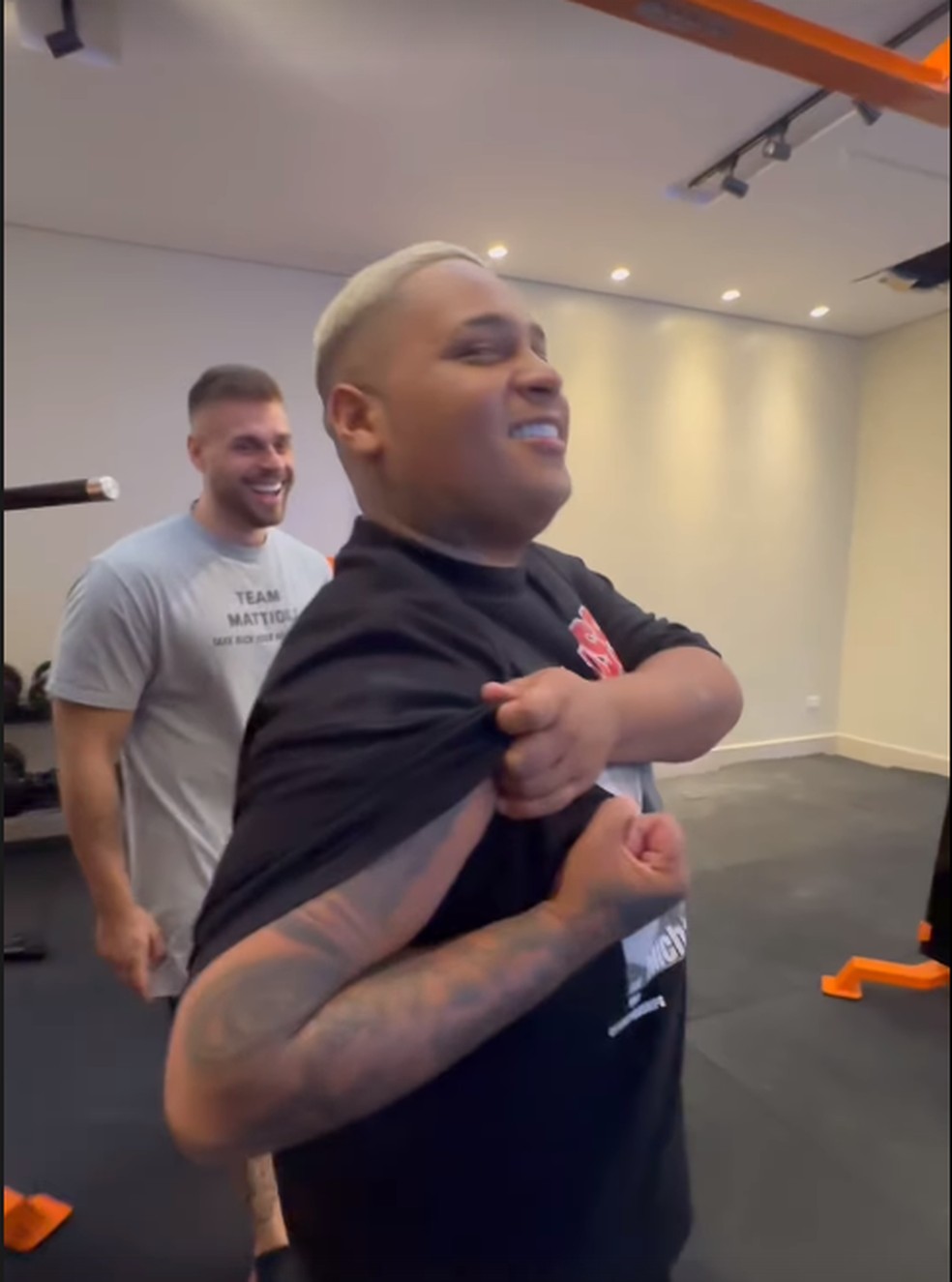 MC Ryan mostra treino durante processo de emagrecimento: 'Me achando o ...