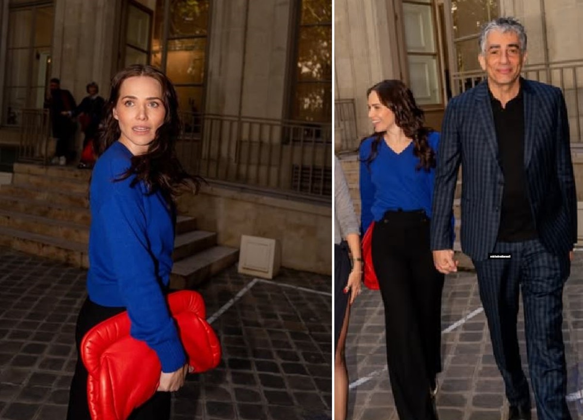 Leticia Colin e Michel Melamed surgem de mãos dadas em Paris e fã ...