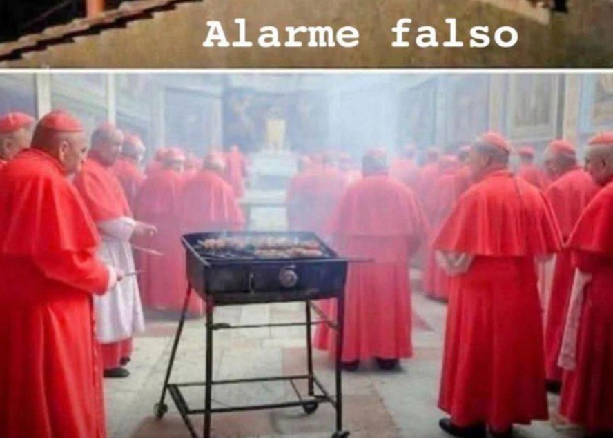 Churrasco, vape, ‘BBB’ e mais; conclave inspira memes nas redes sociais