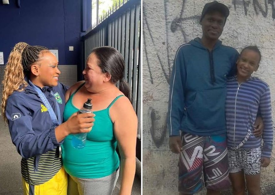 Empregada doméstica, mãe de Rebeca Andrade criou sozinha os sete filhos ...