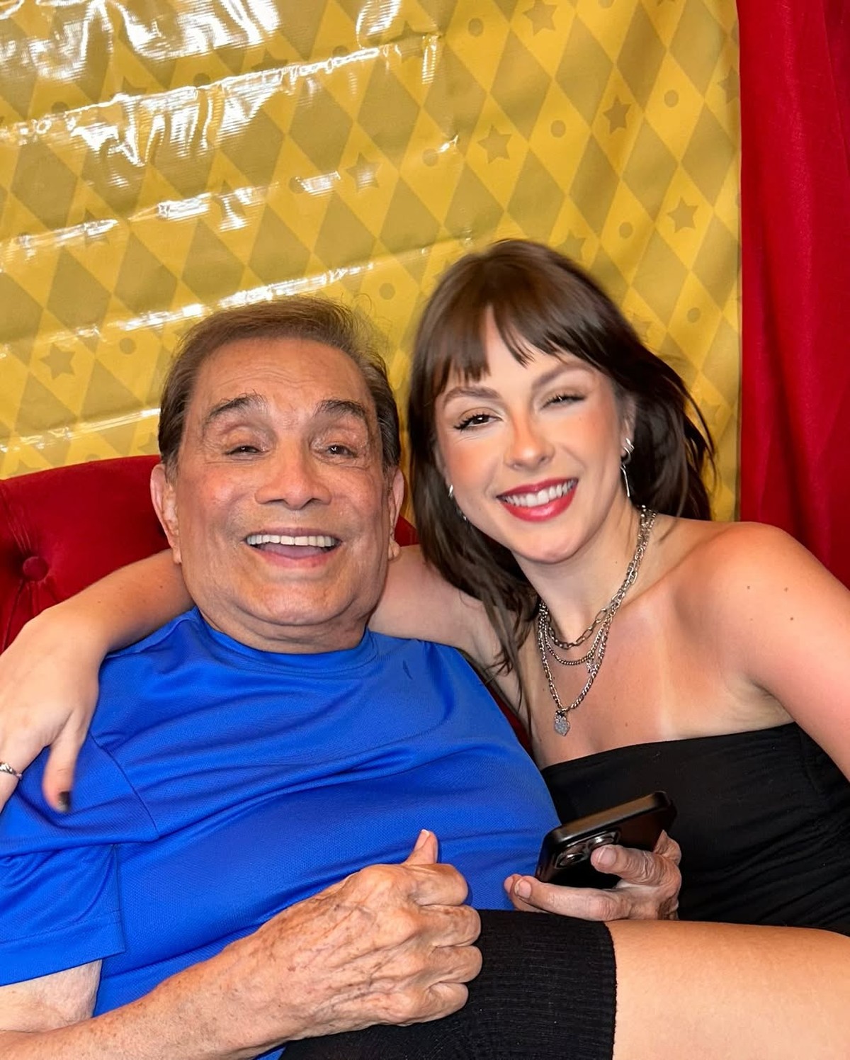 Dedé Santana ganha declaração da filha atriz no seu aniversário de 89 anos