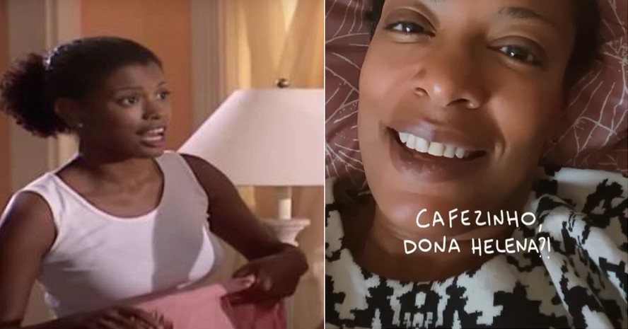 Thalma de Freitas ri do meme 'Cafezinho, dona Helena?!' e fala sobre ...