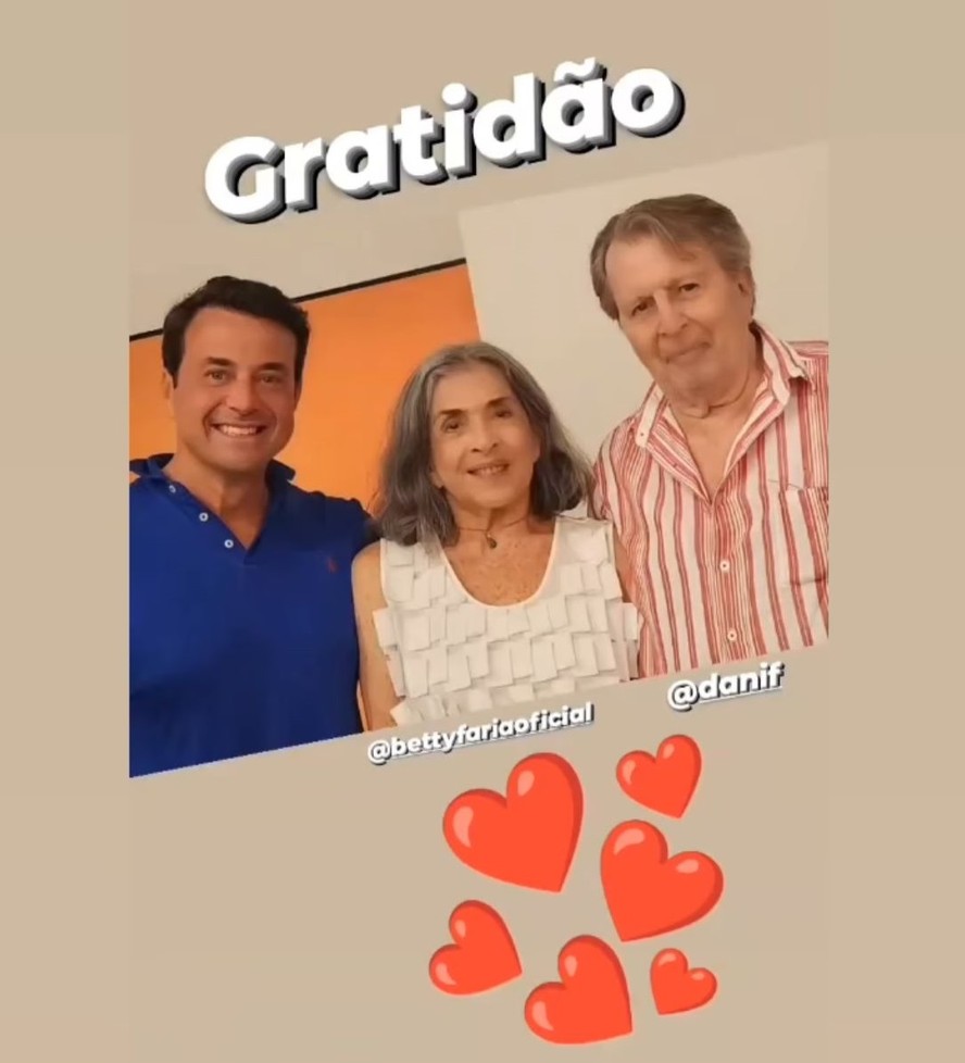 Betty Faria reúne o filho e o ex-marido, o diretor Daniel Filho, em seu ...