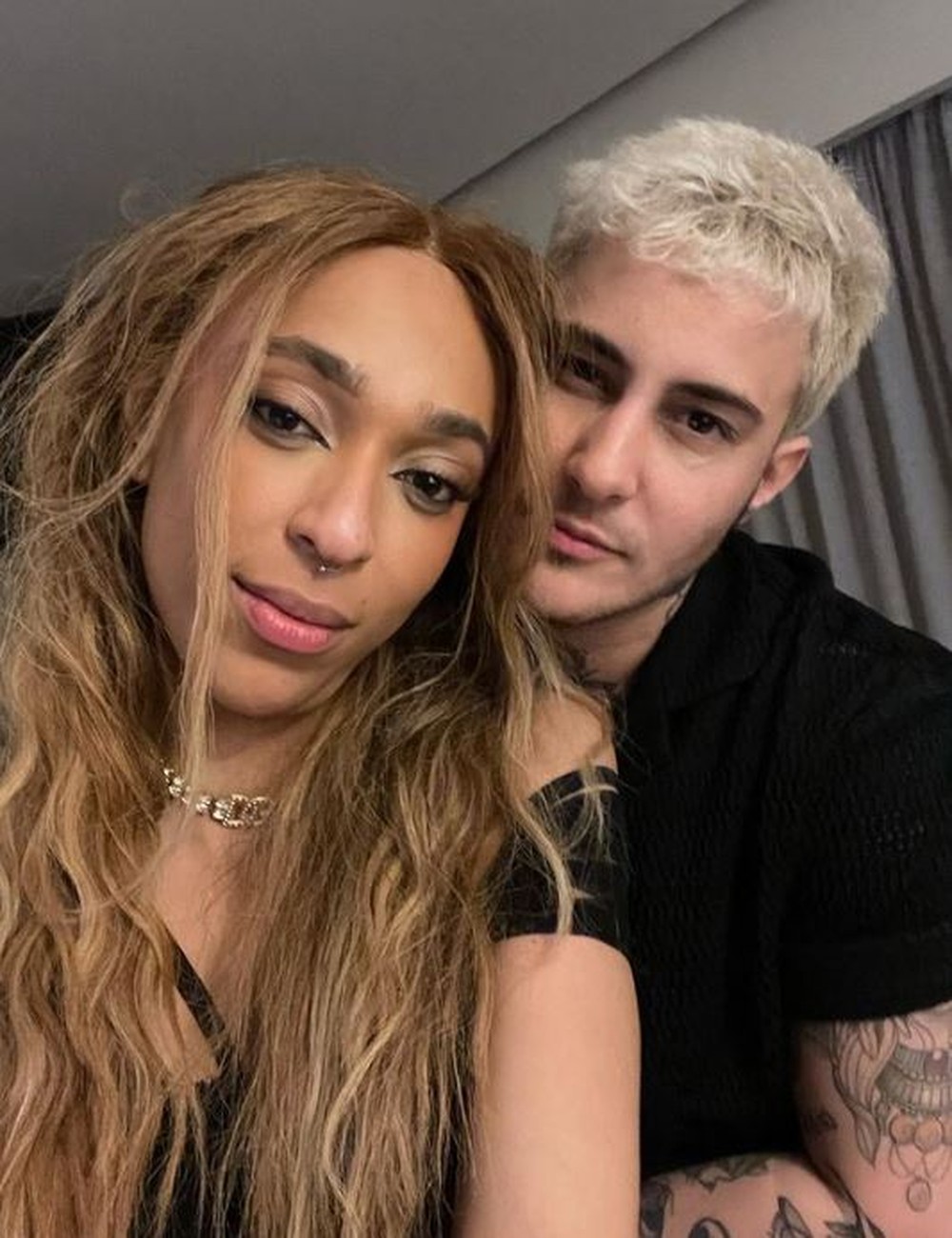 Deputada Erika Hilton mostra momento íntimo com o namorado, também ...