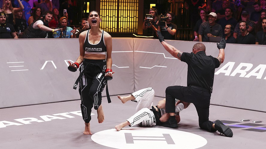 Irmã de Poatan e gigante cubano são destaques no primeiro Karate Combat de 2025