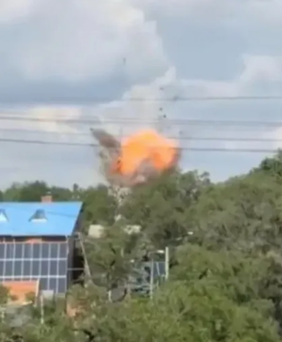 Drone russo é abatido e explode quando noivos posavam para fotos de ...