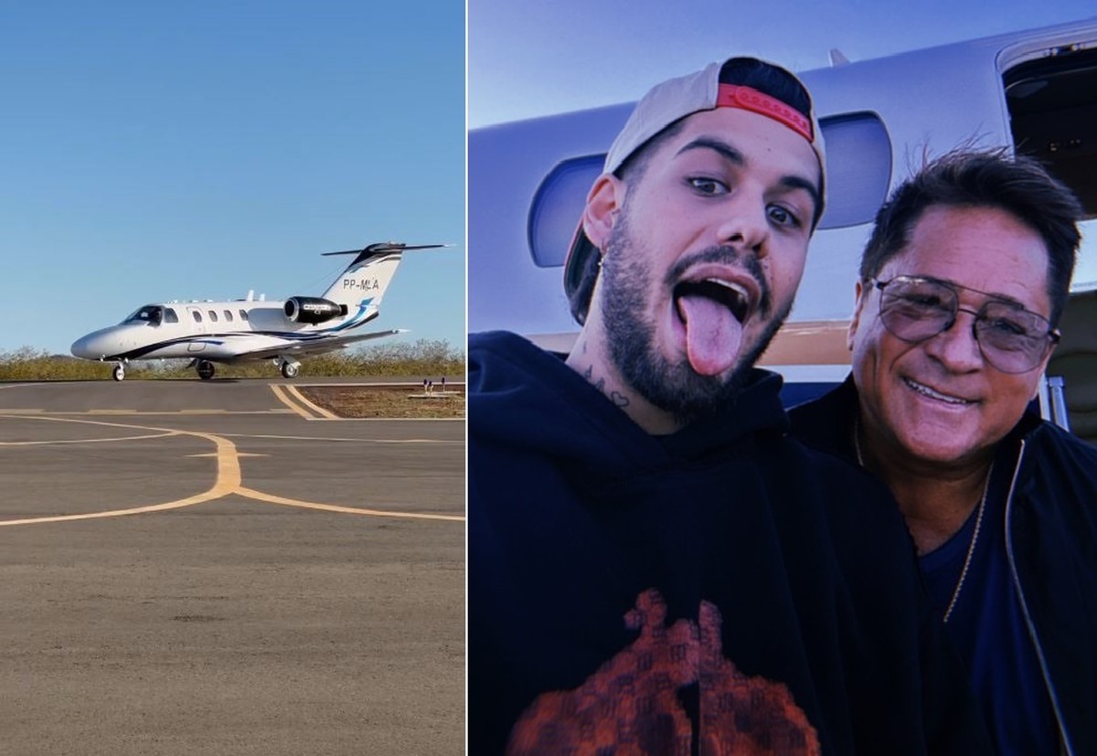 Jatinho de Zé Felipe ainda é de Virgínia e empresa de Leonardo só opera ...