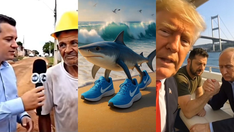 Tralalero Tralalá, entrevistas fake e amizade entre Putin e Trump: os ...