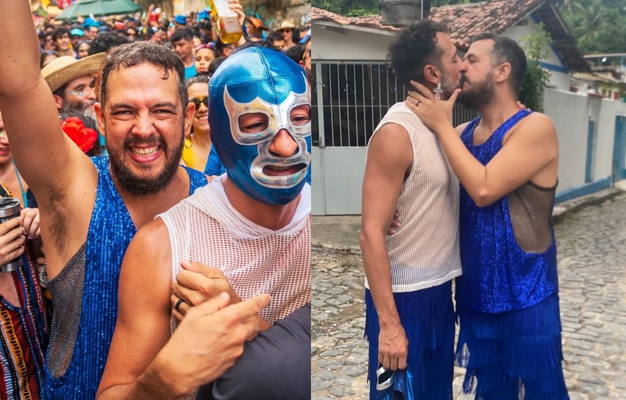 Irandhir Santos beijo o marido no pré-carnaval de Olinda: 'Amor é ...