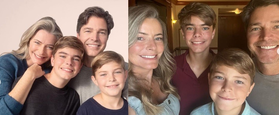 Eric Marmo estrela campanha nos EUA com a esposa e dois filhos: 'Vocês ...
