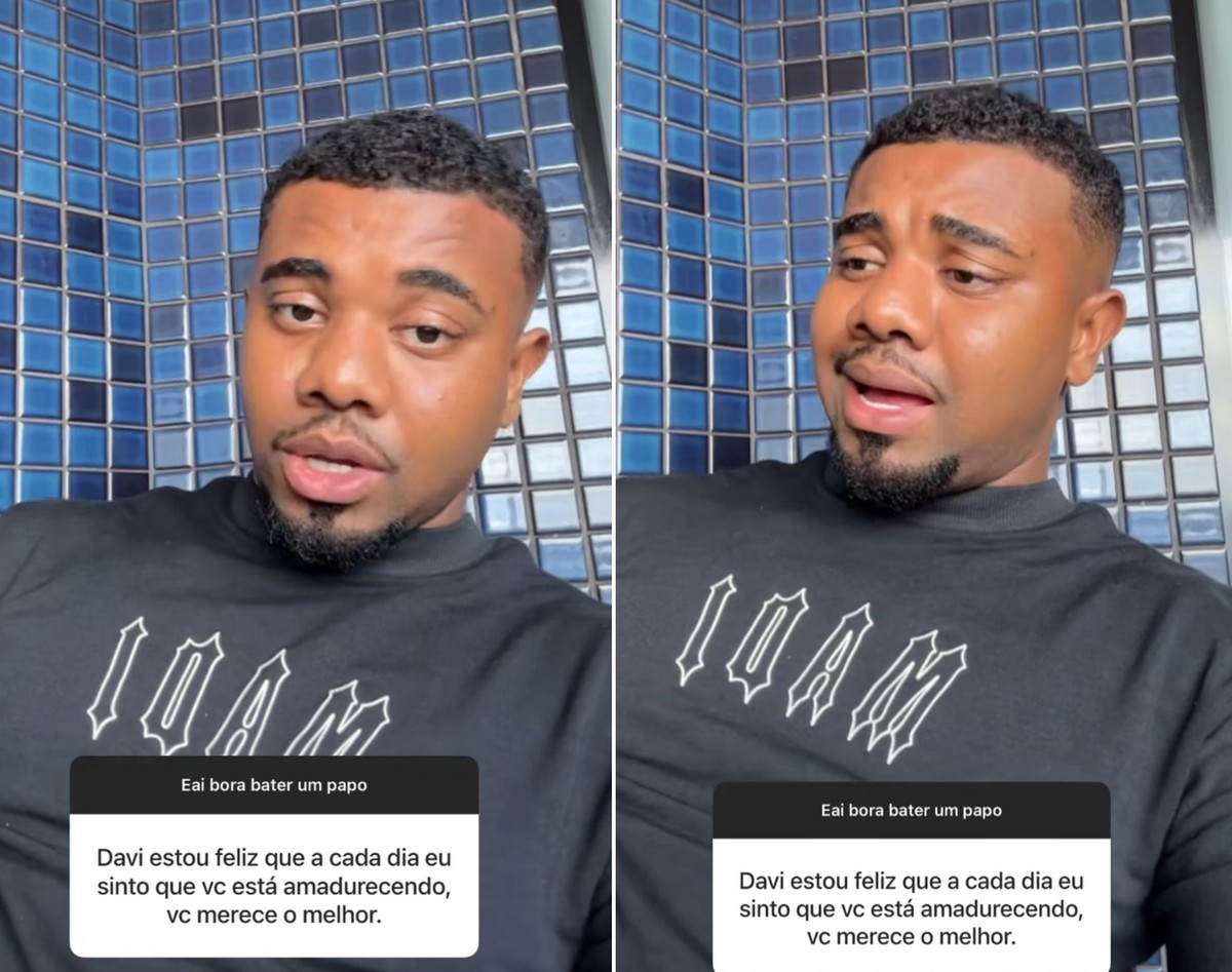 Ex-BBB Davi Brito diz que vai mudar postura após polêmicas e ser pego ...