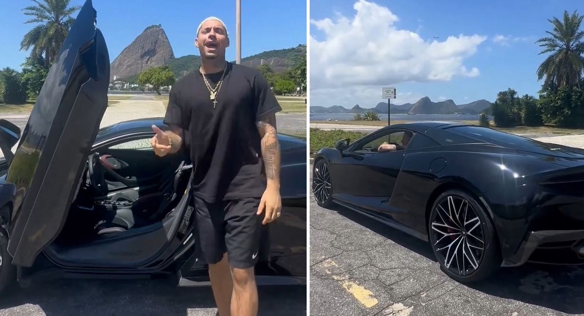 Filipe Ret ostenta carrão de mais de R$ 3 milhões na web