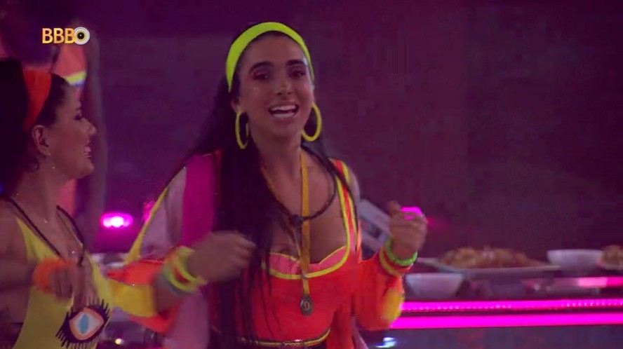 Bbb 24 Giovanna Ganha A última Festa Do Líder Da Edição Com Tema Anos 80