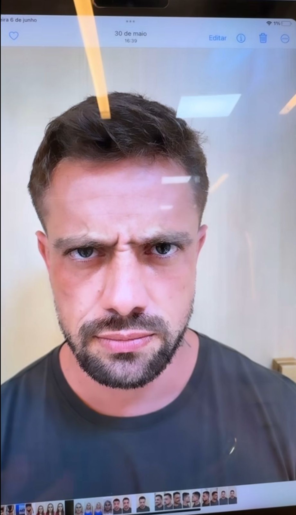 De volta à web, Rafael Cardoso passa por harmonização facial: 'Saiu de ...