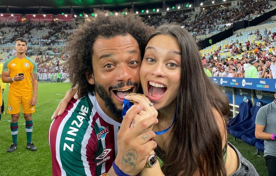 Casada com Marcelo, do Fluminense, Clarice Alves conta com o apoio do marido para retomar a ...
