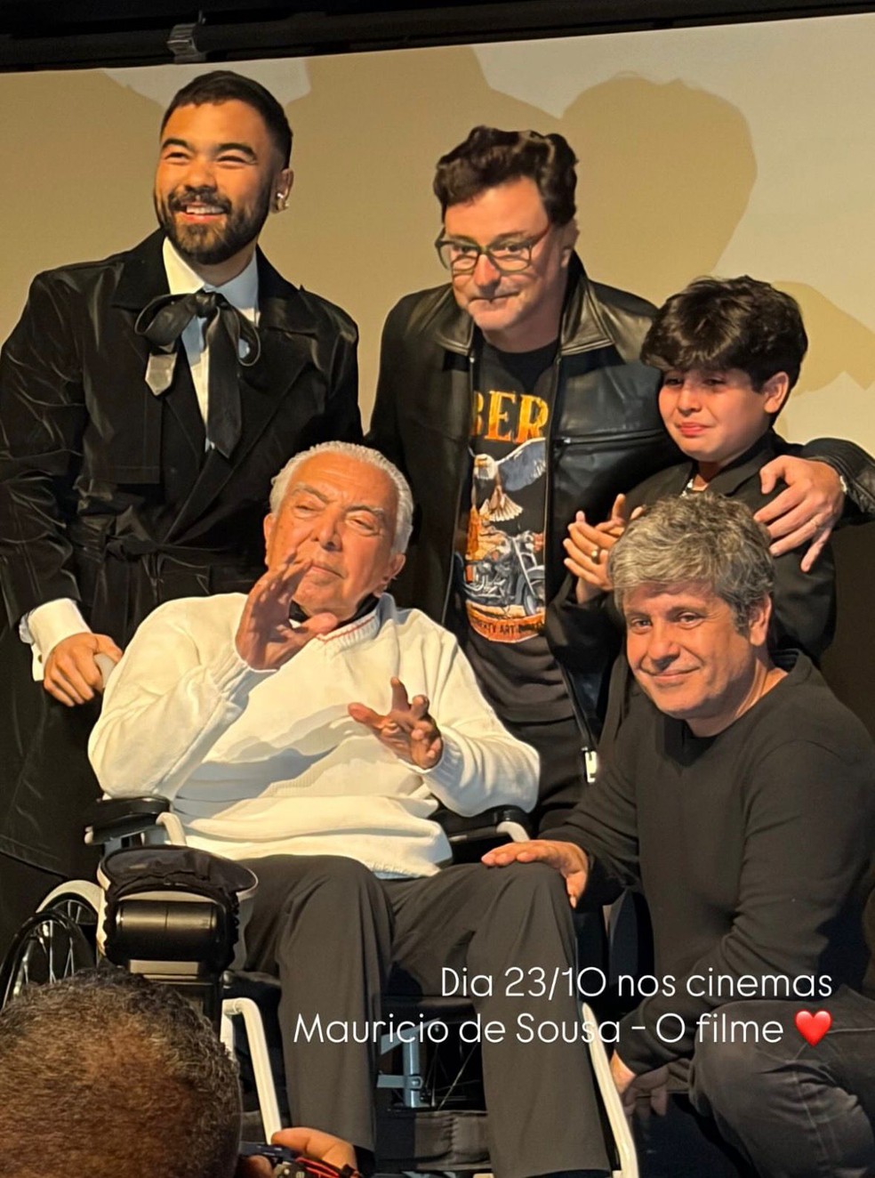 Às vésperas de fazer 90 anos, Mauricio de Sousa é ovacionado em pré ...