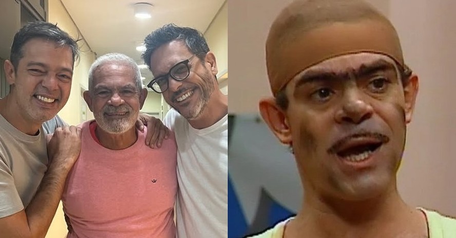 'Seu Boneco' reaparece ao lado do irmão no dia em que Chico Anysio ...