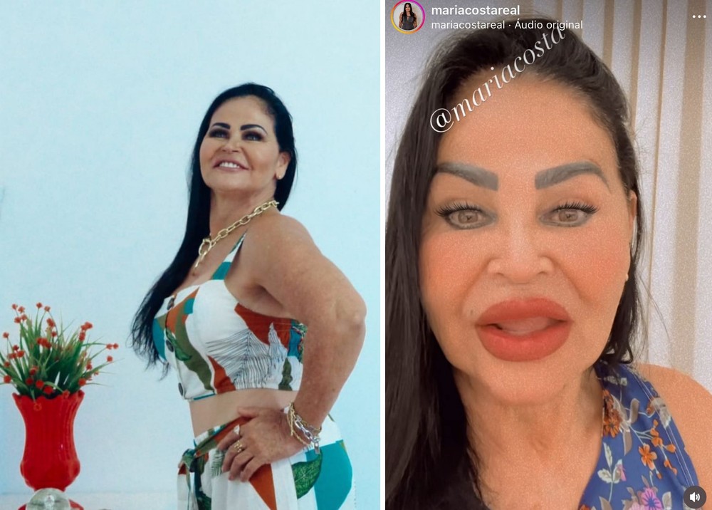 Parecidas? Mãe e irmã de Eduardo Costa posam juntas e chamam atenção na web