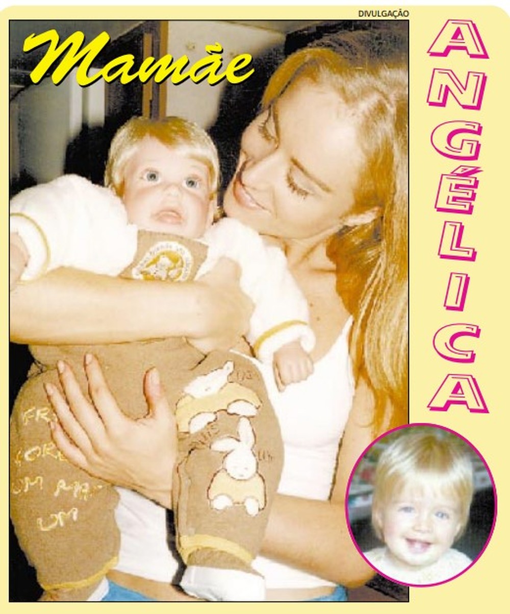 Pioneira! Em 2001, ainda sem filhos, Angélica foi a primeira famosa ...